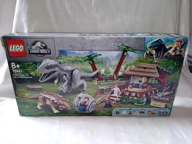 LEGO JURASSIC WORLD - Indominus rex vs. Ankylosaurus - Set 75941 ...