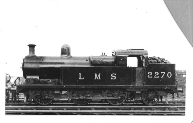 LMS - EX North Staffs - New L Class No.2270 @ Crewe - Vintage Image ...