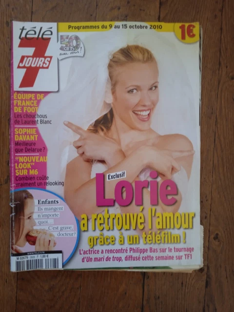 MAGAZINE TÉLÉ 7 jours de 2010 - Lorie EUR 5,00 - PicClick FR