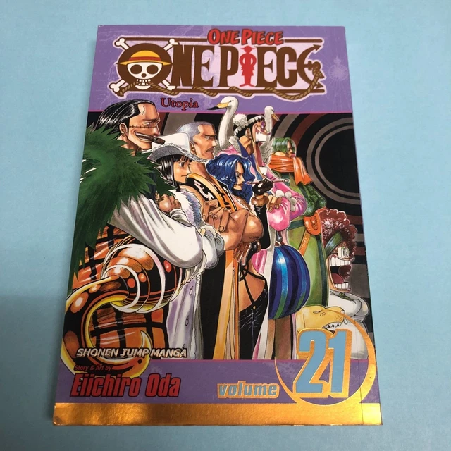 ONE PIECE VOL 21 Copertina Lamina Oro 1a Prima Edizione Stampata Manga ...