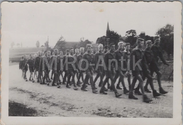 FOTO, FÄHNLEIN 69/74 "Scharnhorst" Ausmarsch junger Burschen 1941 XT55147 EUR 19,90 - PicClick DE