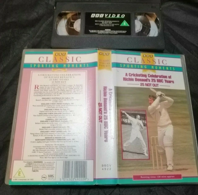 25 NOT OUT - Richie Benaud's - 25 BBC CRICKETING YEARS 1961-1987 - RARE ...
