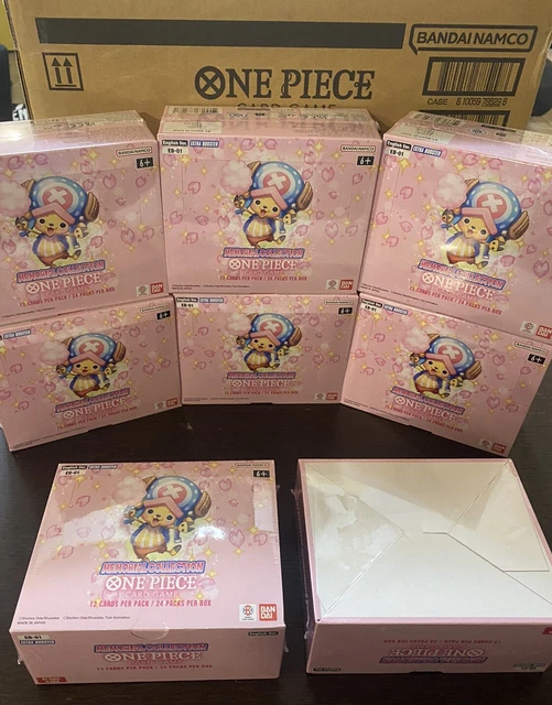 ONE PIECE CARD GAME EB-01 Memorial Collection Booster Box ENGLISH EUR ...
