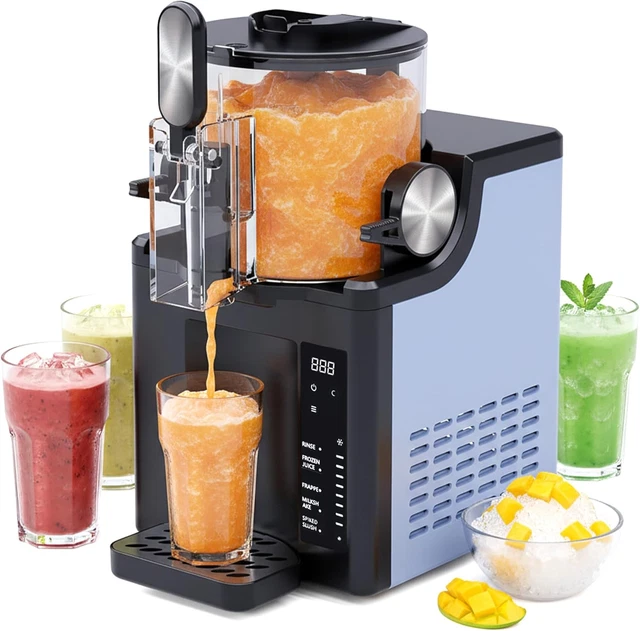 SLUSHIE MACHINE 1.5L Upright Frozen Drink Maker, Ice Crusher & Shaver ...