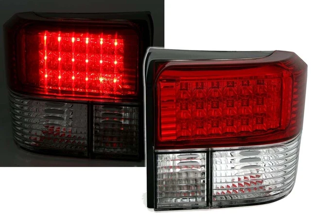OFFER TAIL LIGHTS per VW T4 1990-2003 Red White LED DEPO IT LDVW55EM ...