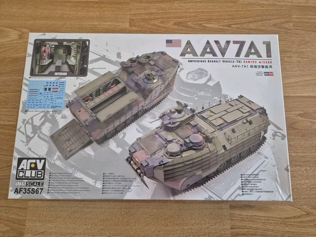 AFV CLUB 1/35 USMC/ROC AAVP-7A1 w/EAAK & Interior - AF35S67 £54.99 ...