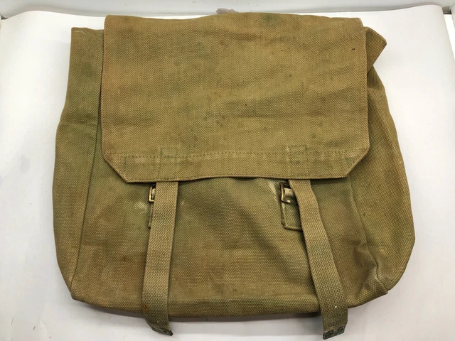 ORIGINAL WW2 BRITISH Army 37 Pattern Large Pack - M.E.Co 1944 Dated £25 ...