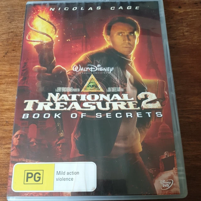 NATIONAL TREASURE 2 Book of Secrets DVD R4 VERY GOOD - FREE POST $9.95 ...
