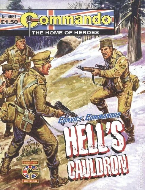 COMMANDO FOR ACTION and Adventure #4551 VG/FN 5.0 2012 Stock Image Low ...