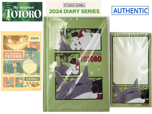 MY NEIGHBOR TOTORO Diary Journal 2024 Studio Ghibli 13 mois + Pad MEMO EUR 28,37 - PicClick FR