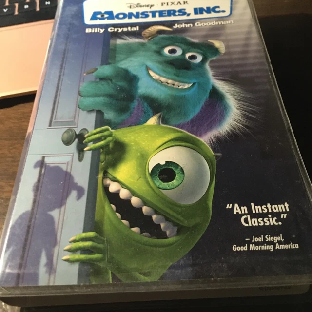 MONSTERS INC DISNEY Pixar (VHS, Clamshell) Blue VHS Tape Edition. £9.28 ...