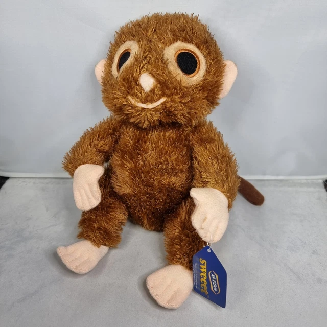 BNWT MCVITIES SWEEET - 'Tarsier' Monkey - Soft Plush Stuffed Toy Teddy ...