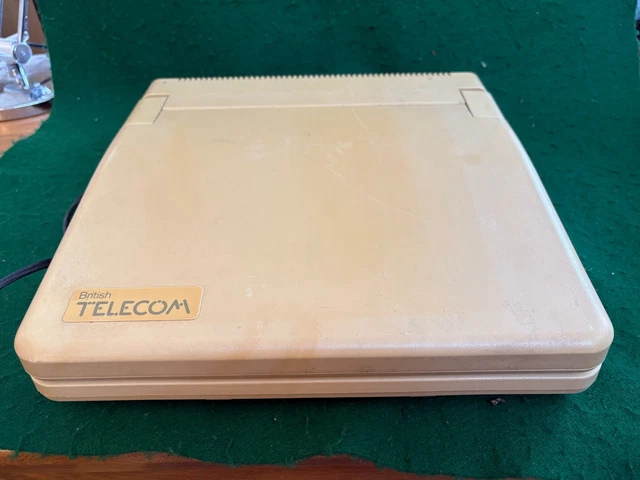 VINTAGE BRITISH TELECOM Laptop £19.99 - PicClick UK