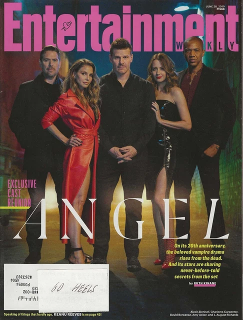 ANGEL EXCLUSIVE CAST Reunion Issue Entertainment Weekly Magazine June ...