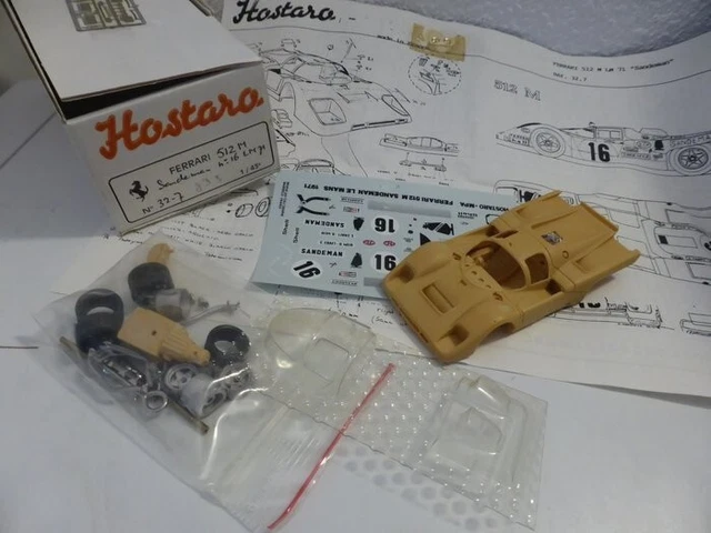1/43 FERRARI 512M Sandeman - #16 Craft-Weir LeMans 1971 - Hostaro EUR ...
