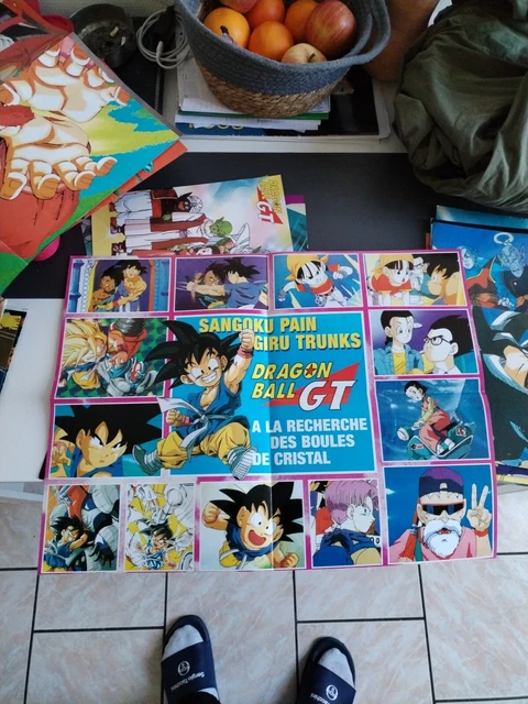 Grand Poster Dragon Ball Gt Card Pan Trunks Giru Goku Mangas Vintage Eur 2000 Picclick Fr