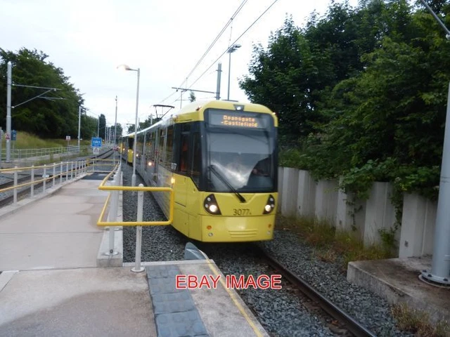 PHOTO MANCHESTER Metrolink Tram 3077 At St Werburgh's Road Metrolink ...