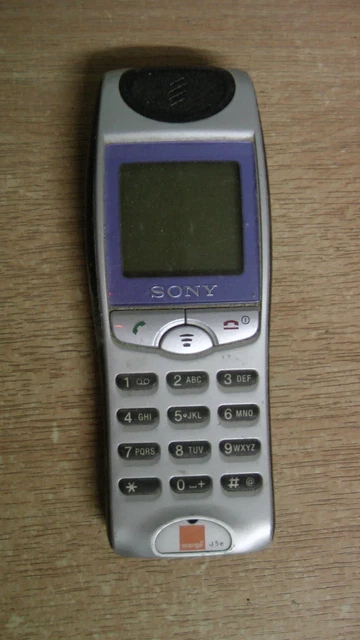 RARE 1990S RETRO Sony CMD-J5 (Blue/Silver) - Old GSM Mobile Phone £5.45 ...