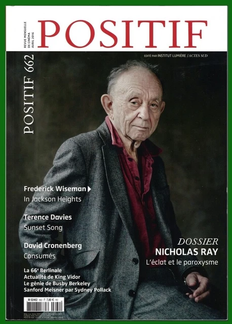 CINÉMA POSITIF N°662 - Fred Wiseman - Terence Davies - Nicholas Ray ...