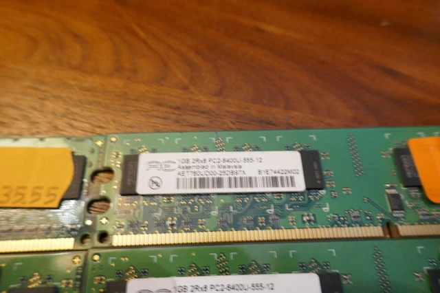 INTEL MAINBOARD LGA 775 - DG965WH + 4x1 GB DDR2 RAM + Intel Core Duo ...