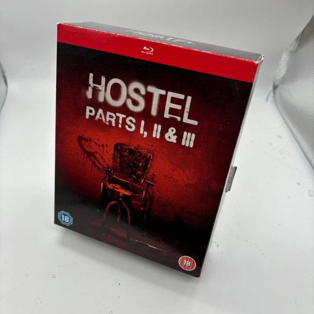 HOSTEL PARTS 1,2 & 3 Blu-Ray Boxset (#H2/25) EUR 9,96 - PicClick IT
