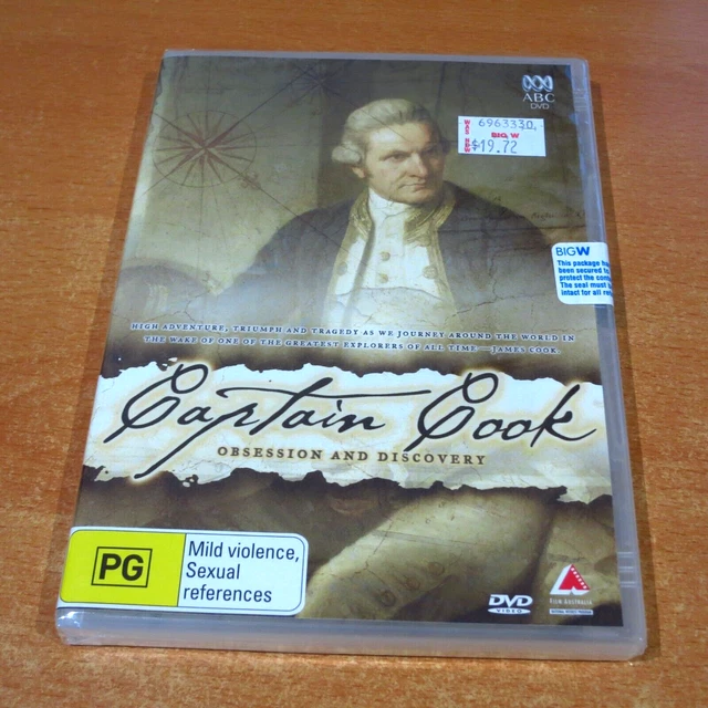 CAPTAIN COOK - Obsession And Discovery - ABC ( DVD , REGION 4 ) ~ NEW ...