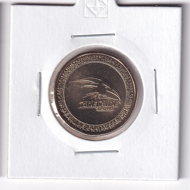 AUSTRALIAN: 2023 $1 Afl Team Adelaide Crows Unc Coin In 2X2 Holder ...