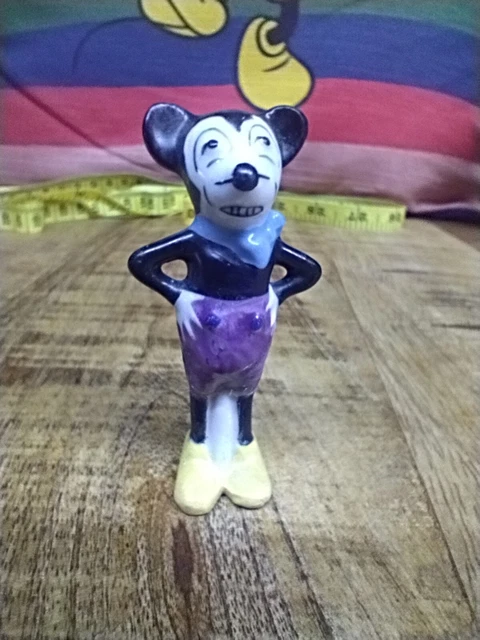VINTAGE MICKEY MOUSE Very Rare And Old Figure Rat Face Japan 1930’s £99 ...