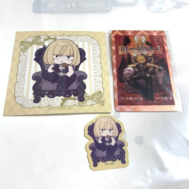 DEATH NOTE MELO Janfes 2026 Collection Sticker Card Used £81.07 ...