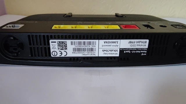 BT BUSINESS HUB 4 Type B Wireless Router - No Feet Or PSU £5.50 ...