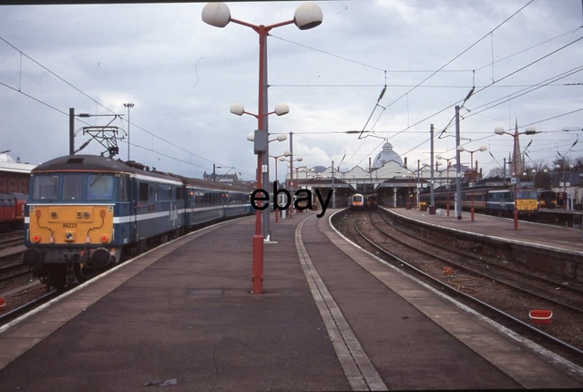 35MM RAILWAY SLIDE - Anglia Electric Loco Class 86. 86223 & 86246 ...