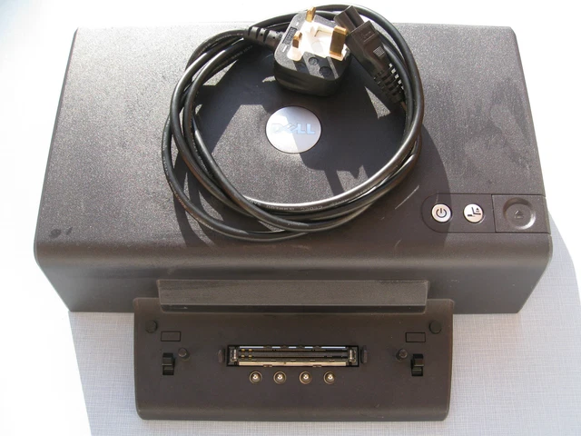 DELL DOCKING STATION Model Pd01X Power Supply With Cd/Dvd+Re-Writable ...