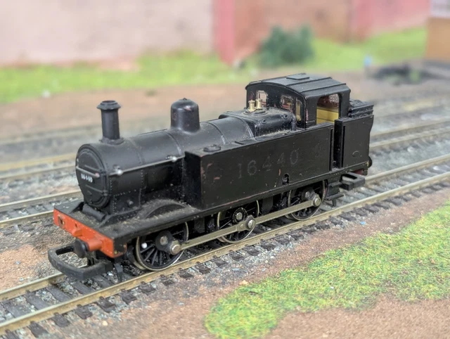 HORNBY R052 JINTY Class 3F Jinty 0-6-0T Repainted Black OO Gauge £30.00 ...