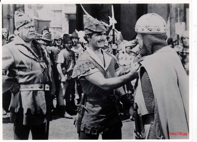 ROBIN HOODS VERGELTUNG - John Derek, Diana Lynn - 3 Pressefotos ...