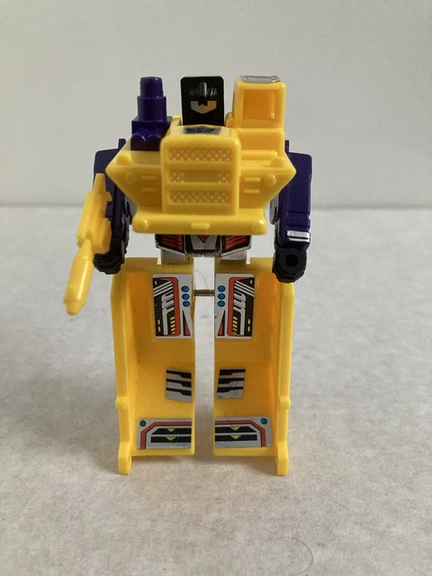 TRANSFORMERS G1 1992 Constructicons European Yellow Long Haul Complete ...