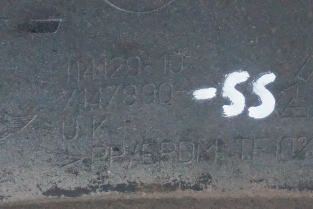 BMW MINI COOPER S R56 Rear Bumper Trim Panel Centre Spoiler Sparkling ...