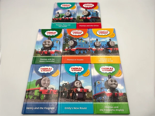 8X THOMAS THE Tank Engine & Friends Hardback Books Bundle ~ Dean ~ 2012 ...