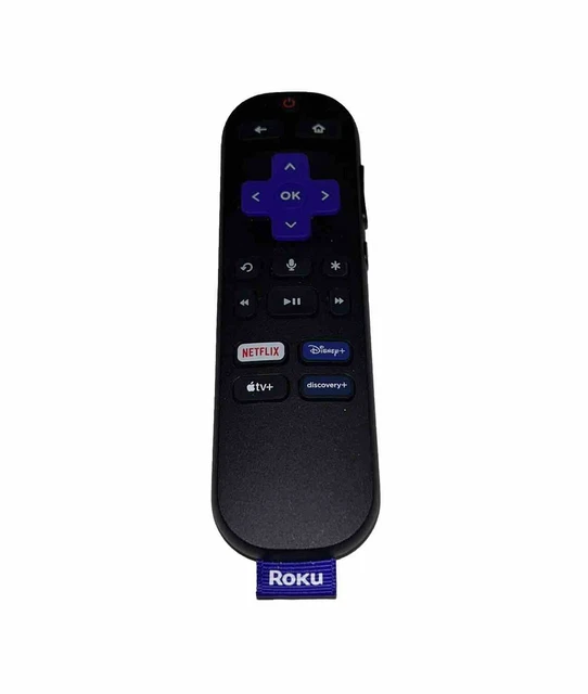 ROKU SELECT SMART Tv Remote W / Voice RC-GZ1 3226001308 Netflix Disney+ ...