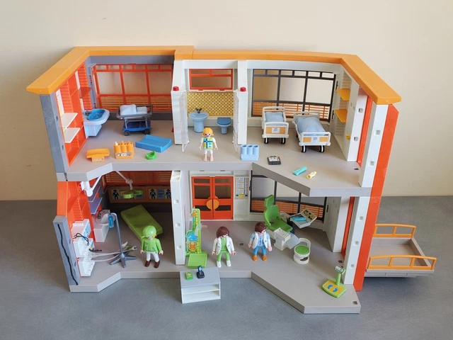 PLAYMOBIL 6657 HÔPITAL Salle d'Opération, Nurserie, Chambre, figurines etc... EUR 39,00 ...