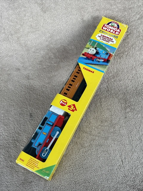 THOMAS THE TANK Engine & Friends Tomy Tomica World Thomas Britt Allcrott raro EUR 145,27 ...