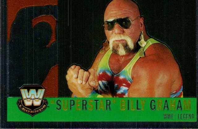 2006 TOPPS HERITAGE Chrome WWE Wrestling Card #87 Superstar Billy ...