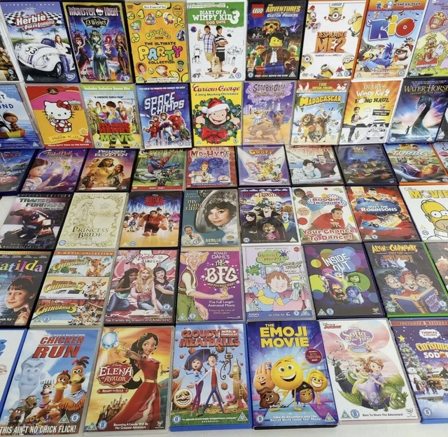 10 X CHILDREN'S DVD Bundle. Family, Kids, Job Lot. Disney, DreamWorks, BBC Mint £7.99 - PicClick UK
