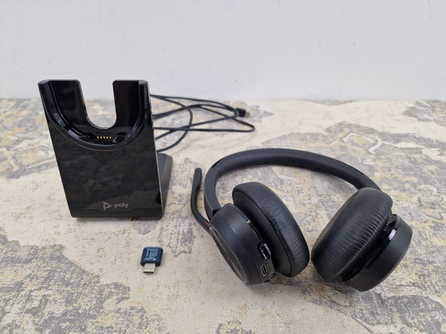 POLY VOYAGER 4320-M Cuffie certificate Microsoft Teams con supporto di ...