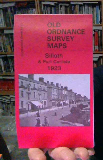 MAP OF SILLOTH & Port Carlisle 1923: Cumberland Sheet 20.11 NEW ...