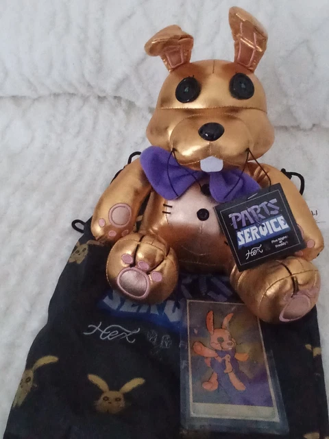 RARE FIVE NIGHTS at freddy's hex golden spring bonnie plush £291.90 ...
