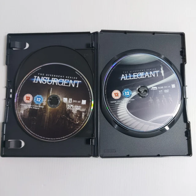 DIVERGENT SERIES 3-MOVIE Collection DVD Shailene Woodley Theo James PAL ...