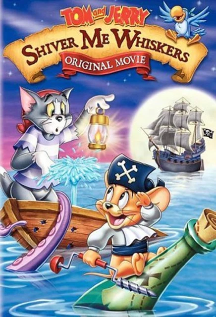TOM AND JERRY - Shiver Me Whiskers DVD Kathy Najimy 2007 Free UK P&P £2 ...