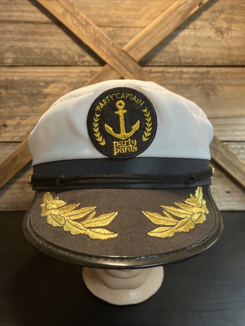 SYNCFUN YACHT CAPTAIN Hat Sailor Hat Boat Captain Hat for Themed Party ...