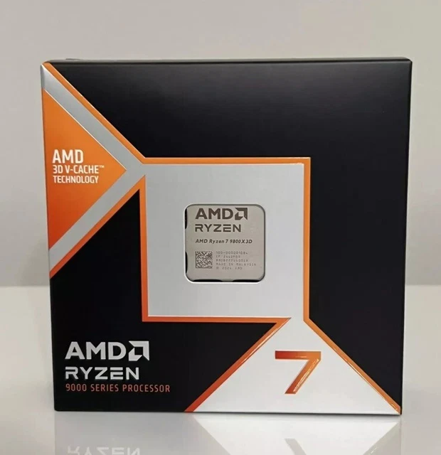 AMD RYZEN 7 9800X3D New 2024 Gaming CPU (AM5) 🚚 Fast Dispatch UK 🇬🇧 IN ...