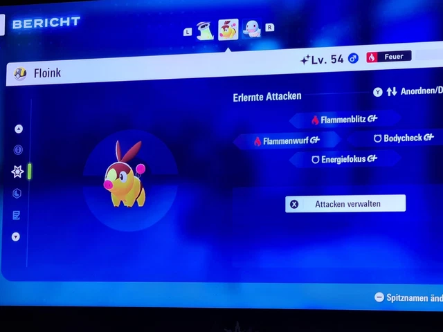 NINTENDO SWITCH 2 Pokemon Z-A Shiny Floink (kein illegaler Editor)! EUR ...